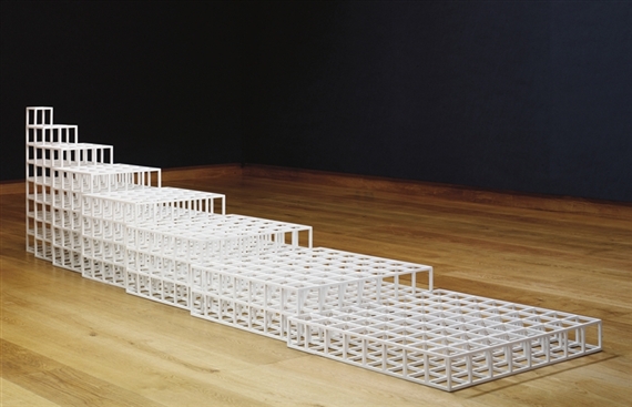 Sol LeWitt | Open Geometric Structure 3 (1990) | MutualArt