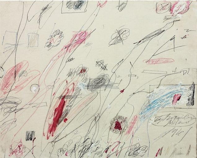 Cy Twombly | Untitled (1961) | MutualArt