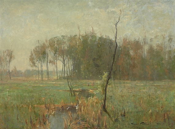 Emil Carlsen | Summer Landscape | MutualArt
