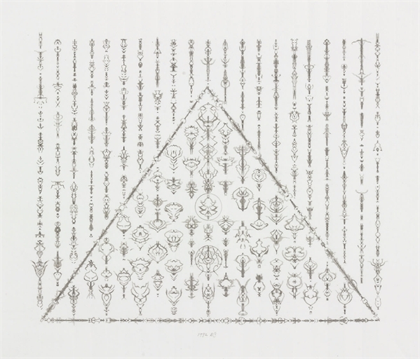 Bruce Conner | Inkblot Drawing (1992) | MutualArt