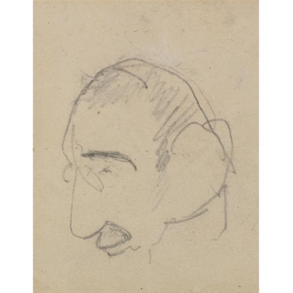 Henri de Toulouse-Lautrec | PORTRAIT DE LAUTREC PAR LUI-MÊME | MutualArt