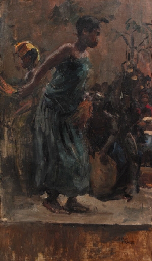 Isaac Israëls | Ashanti dancer | MutualArt