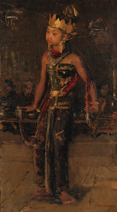 Isaac Israëls | A Javanese dancer | MutualArt