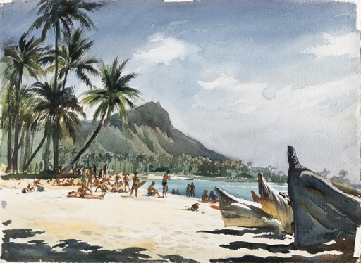 Emil Kosa Jr. | Waikiki | MutualArt