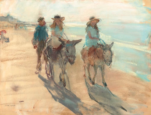 Isaac Israëls | Dancer in pink veils | MutualArt