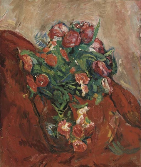 Chaim Soutine | La cruche aux roses | MutualArt