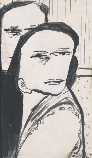 Joy Hester | Portrait of John and Sunday Reed | MutualArt