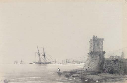 Ivan Aivazovsky | Winter Landscape (1856) | MutualArt