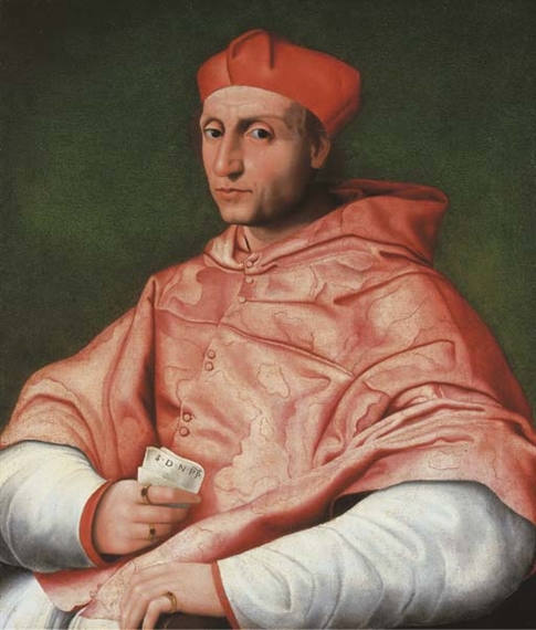 Raffaello Sanzio | Portrait du Cardinal Bernardo Dovizzi da Bibbiena ...