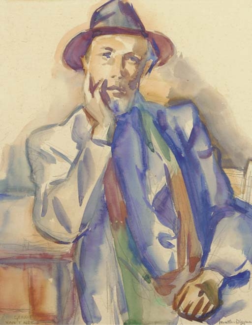 Mathieu Wiegman | Portrait of Gerrit van't Net | MutualArt