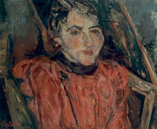 Chaim Soutine | Portrait de femme | MutualArt