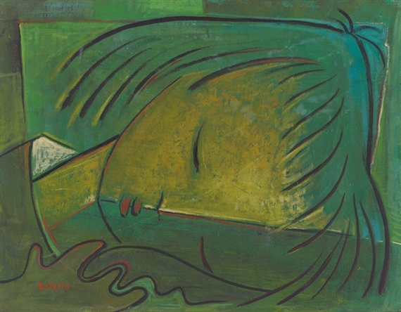 Ángel Botello | Sleeping girl | MutualArt