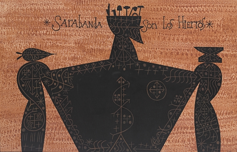 José Bedia | Sarabanda son los hierros (1993) | MutualArt
