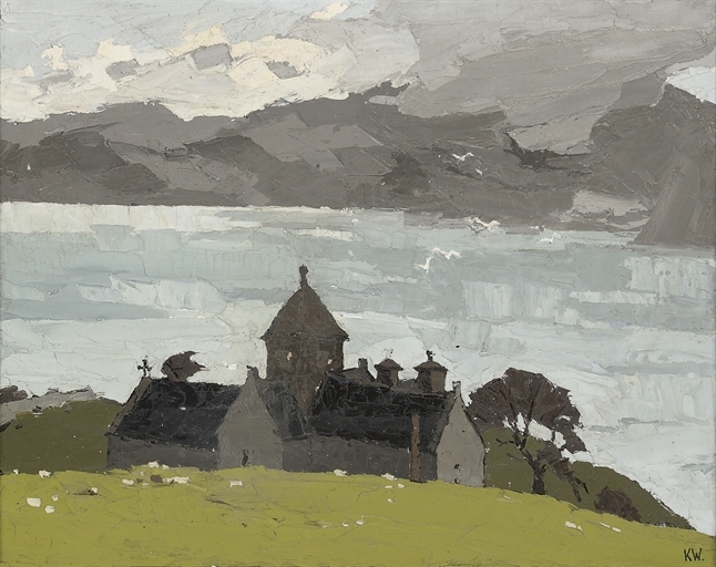 Kyffin Williams | Ponies on the Traeth | MutualArt