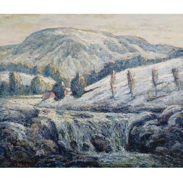 Ernest Lawson | Spring Landscape | MutualArt