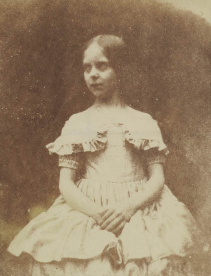 William Henry Fox Talbot | Portrait of Talbot's daughter Ela ...