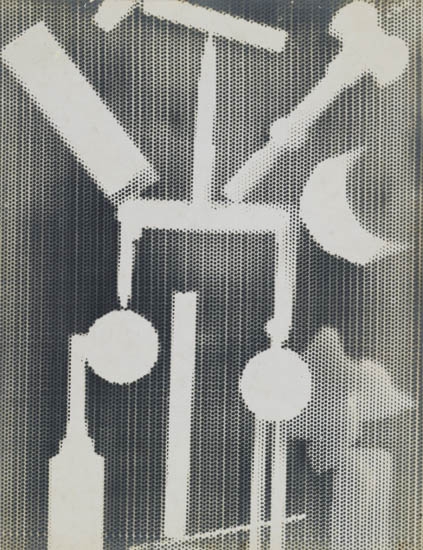 Man Ray | Untitled (rayograph with a screen), circa 1922 | MutualArt