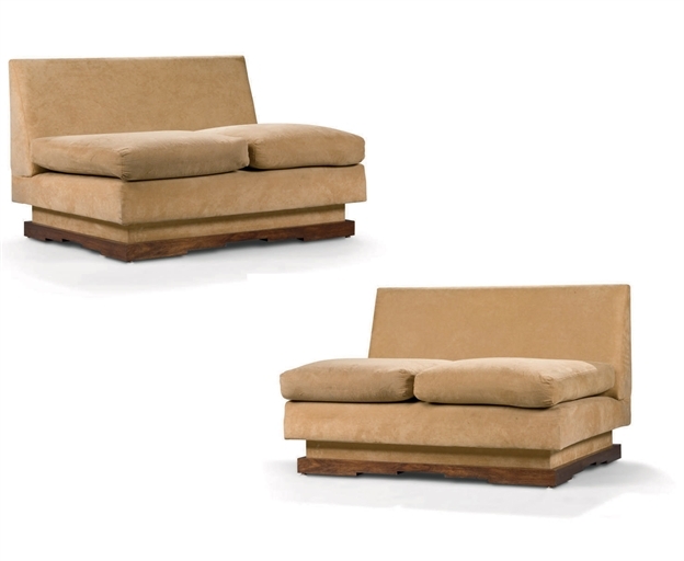 Charles Sevigny | PAIRE DE BANQUETTES, VERS 1986 | MutualArt