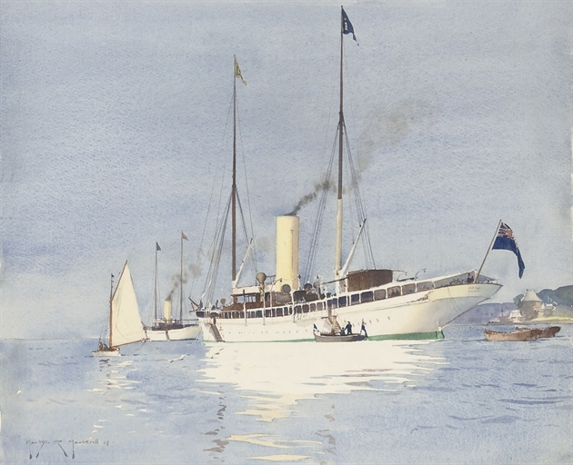 Martyn Mackrill | The finish: Hunter's Quay on the Clyde (2008) | MutualArt