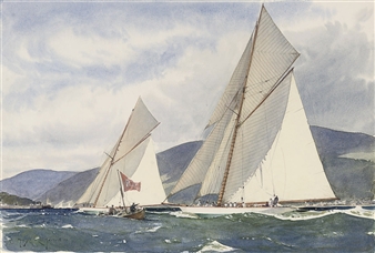 Martyn Mackrill | The finish: Hunter's Quay on the Clyde (2008) | MutualArt