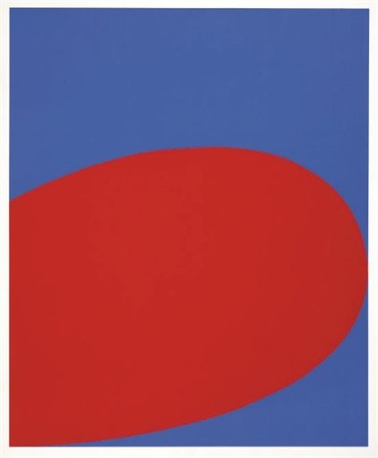 Ellsworth Kelly | Red/Blue, from Ten Works by Ten Painters (Axsom 2 ...