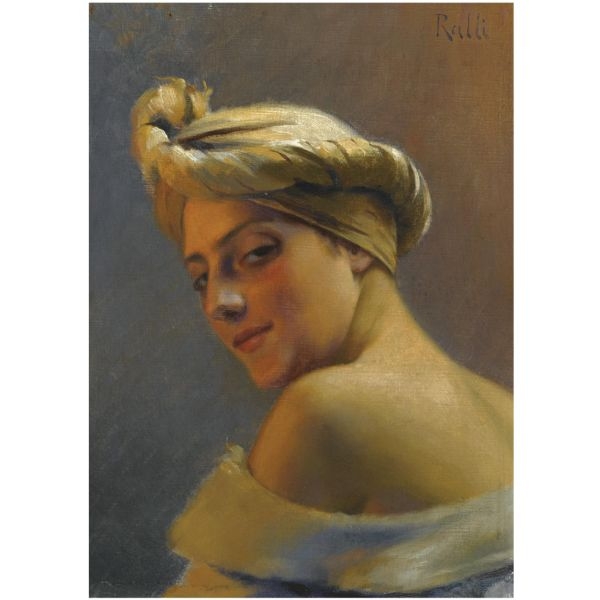 Theodoros Rallis | HANOUM (YOUNG GIRL, CONSTANTINOPLE) (1884) | MutualArt