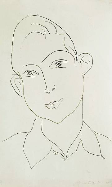 Henri Matisse | Portrait d'Annelies Nelck (1944) | MutualArt