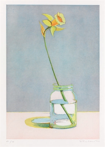 Wayne Thiebaud | Daffodil, for Recent Etchings I | MutualArt