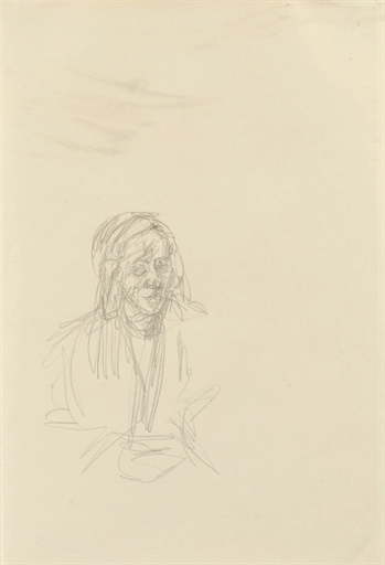 Alberto Giacometti | Portrait de Pierre Reverdy de profil droit (Circa ...