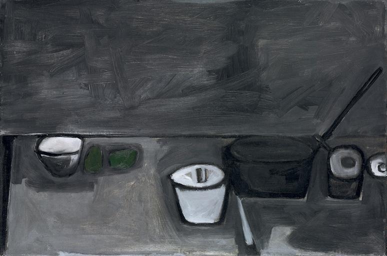 William Scott | Blue Still Life (1958) | MutualArt