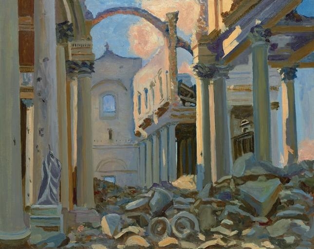 Sir Winston Churchill | Lullenden Manor (1917) | MutualArt