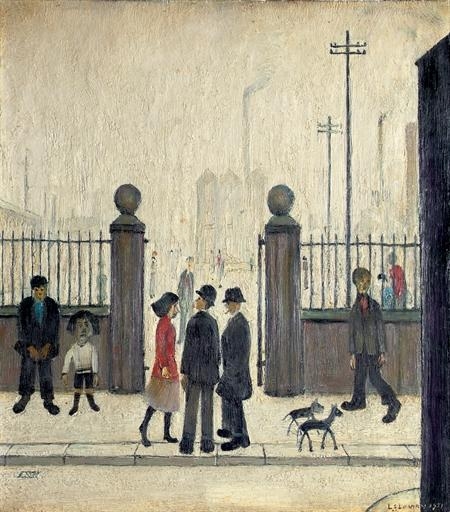 Laurence Stephen Lowry | Figure Study II (man with pipe) | MutualArt