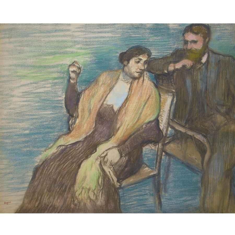 Edgar Degas | Eugène Manet (1874) | MutualArt