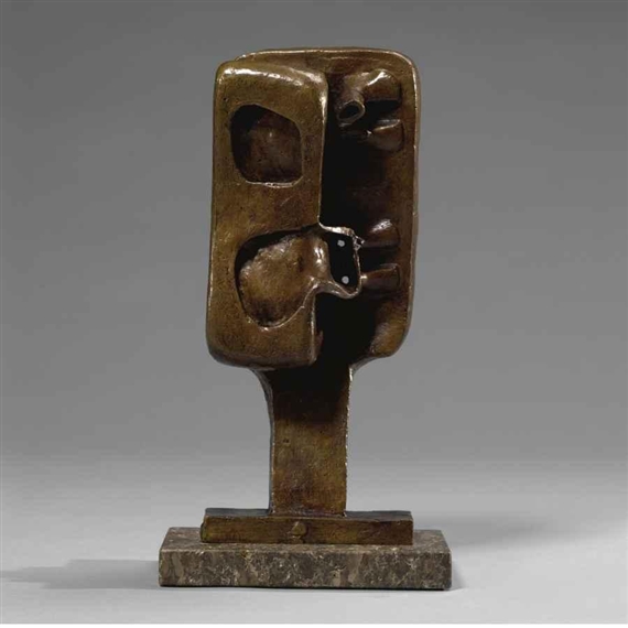 Henry Moore | SQUARE HEAD (1960) | MutualArt