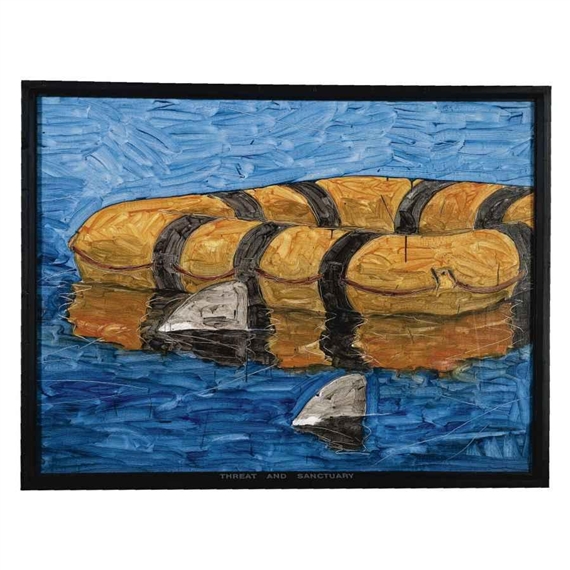 Neil Jenney | THREAT AND SANCTUARY (1969) | MutualArt