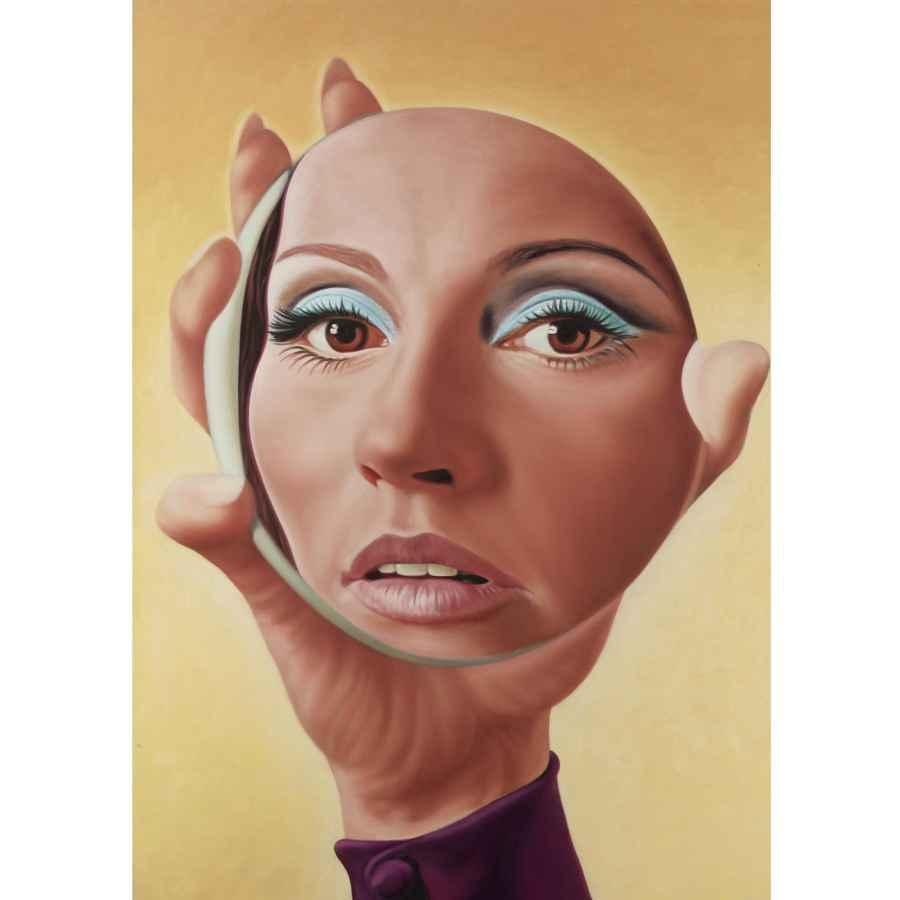 Richard Phillips | GIRL AND MIRROR (1998) | MutualArt