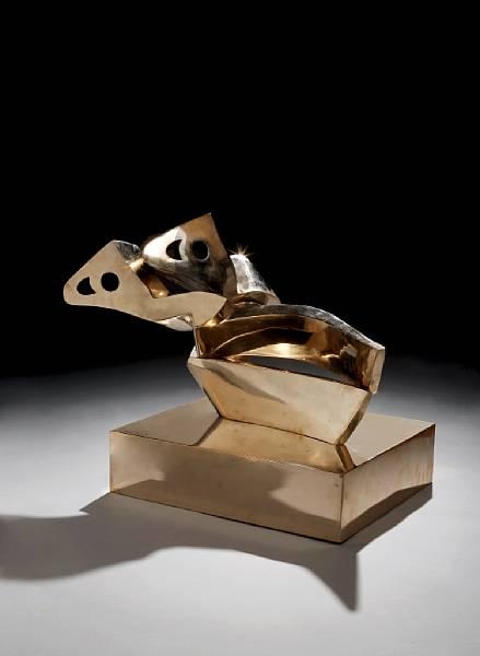 Parviz Tanavoli | Standing Heech Lovers (2007) | MutualArt