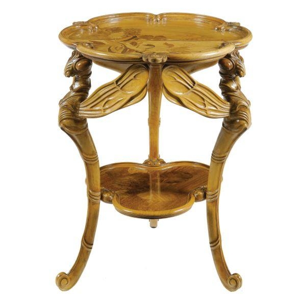Emile Gallé | 'Aux Libellules': A Dragonfly Table (Circa 1900) | MutualArt