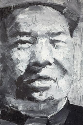 Yan Pei Ming | Portrait de Mao (1990) | MutualArt