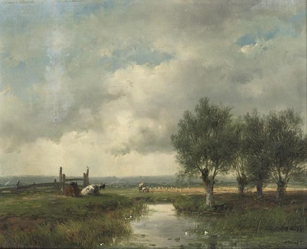 Andreas Schelfhout | WINTER LANDSCAPE WITH A FORT (1850) | MutualArt