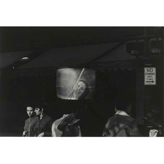 Harry Callahan | STREET SCENE (TELEVISION REFLECTION) | MutualArt