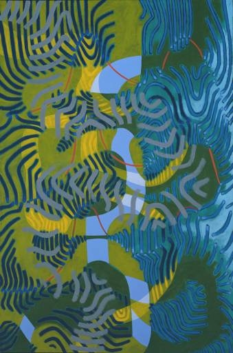 Bryan Wynter | Green Confluence (1974) | MutualArt