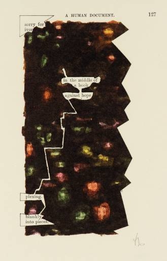 Tom Phillips | A Humument Vol. IV, [no title: p. 117] (1970) | MutualArt