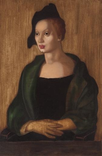 Tamara de Lempicka | Portrait de Mademoiselle Poum Rachou (1933 ...