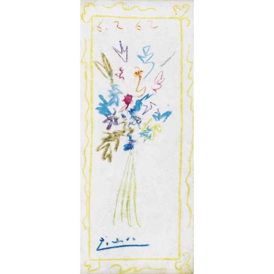 Pablo Picasso | Bouquet de fleurs (1967) | MutualArt