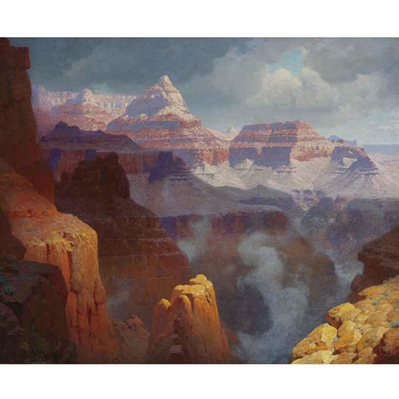 William Robinson Leigh | TEMPLE OF THE INDIAN GODS (1910) | MutualArt