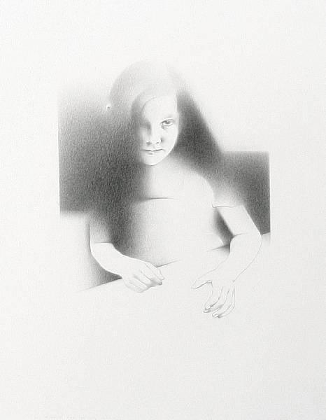 Graham Ovenden | Portrait of a young girl | MutualArt