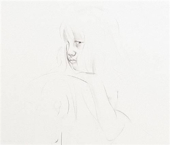 Ovenden Graham | Portrait of a young girl | MutualArt