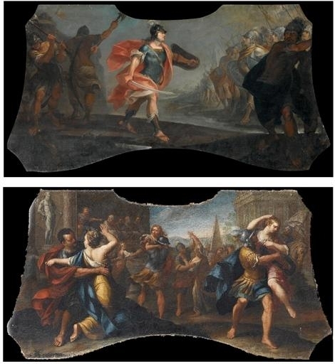 Francesco Maria Raineri | Orazio Coclite; e Ratto delle Sabine | MutualArt
