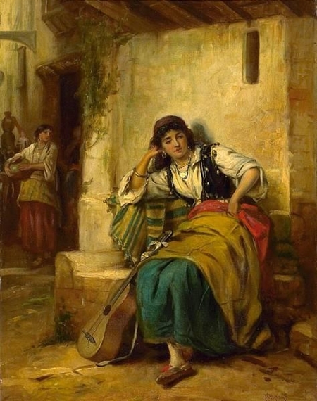 Thomas Kent Pelham | The gypsy girl | MutualArt